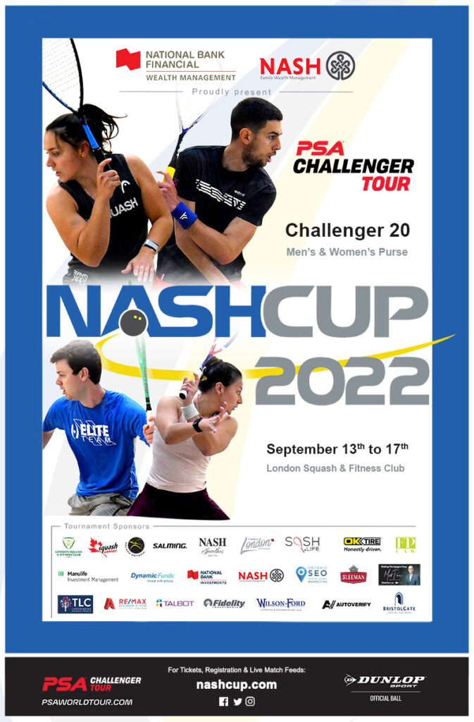 Nash Cup PSA Squash Tournament London Ontario